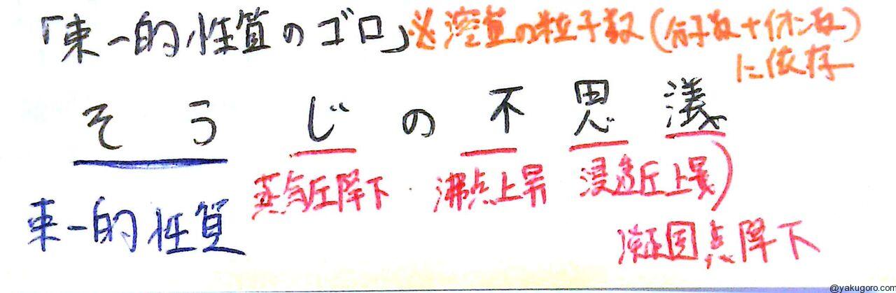 束一的性質のゴロ、覚え方（物理） 薬ゴロ（薬学生の国試就活サイト）
